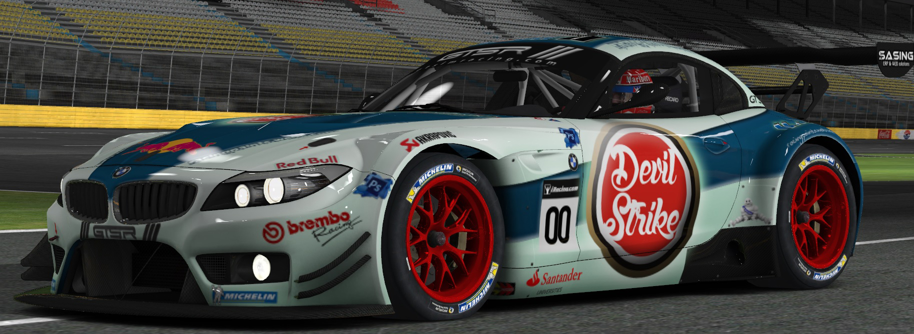 Devil Strike - DBl/Wh by Mitja M. - Trading Paints