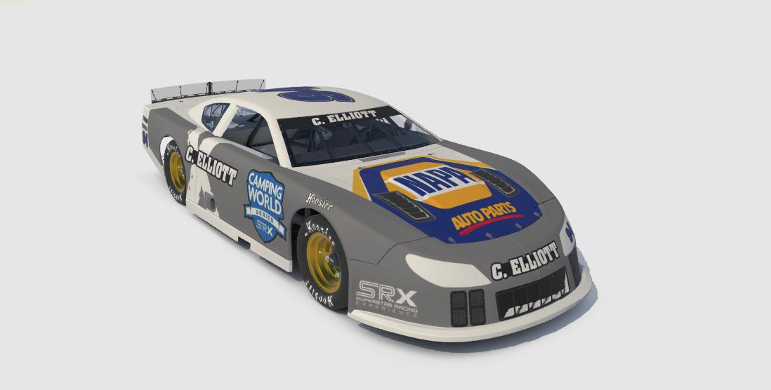 SRX Chase Elliott by Michael Mambourg - Trading Paints