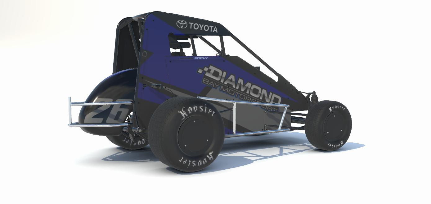 Diamond Bay Motorsport Midget (NO NUMBER) by Cameron Stathy - Trading ...