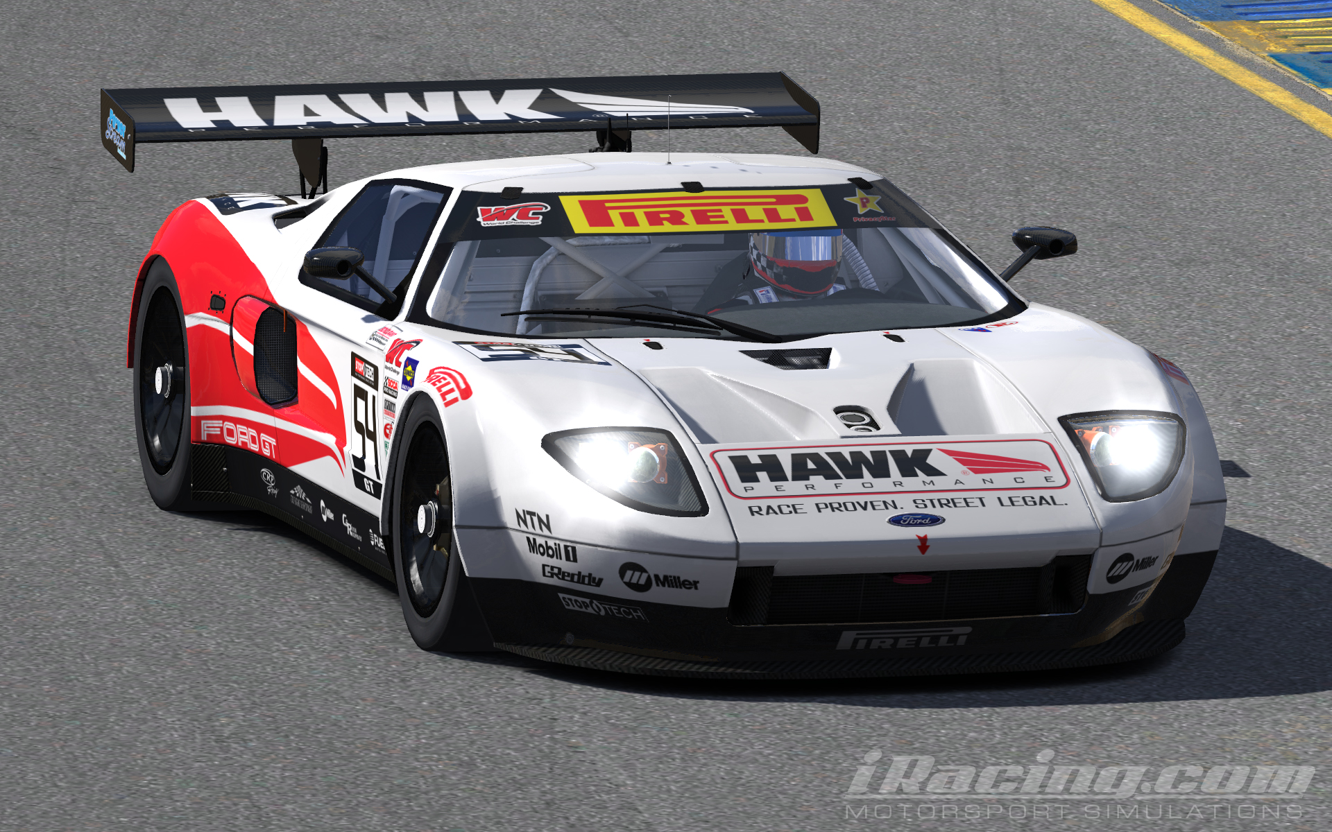 Hawk Performance Ford GT3 by David ter Stal - Trading Paints