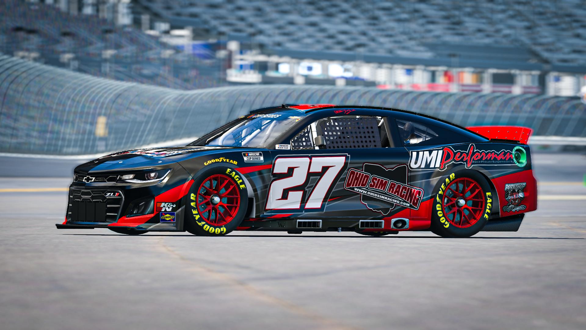 UMI Next Gen numbers on the front by Britt Vanmeter - Trading Paints