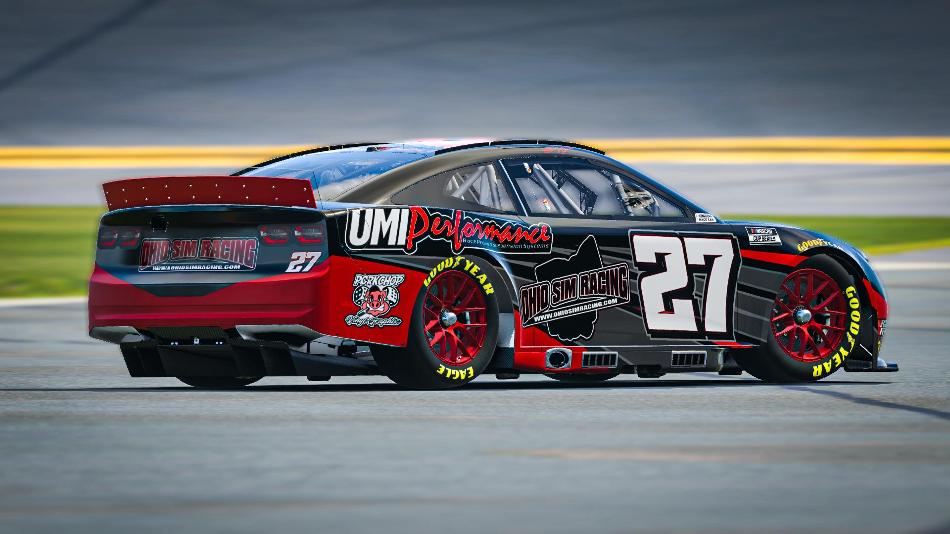 UMI Next Gen numbers on the front by Britt Vanmeter - Trading Paints