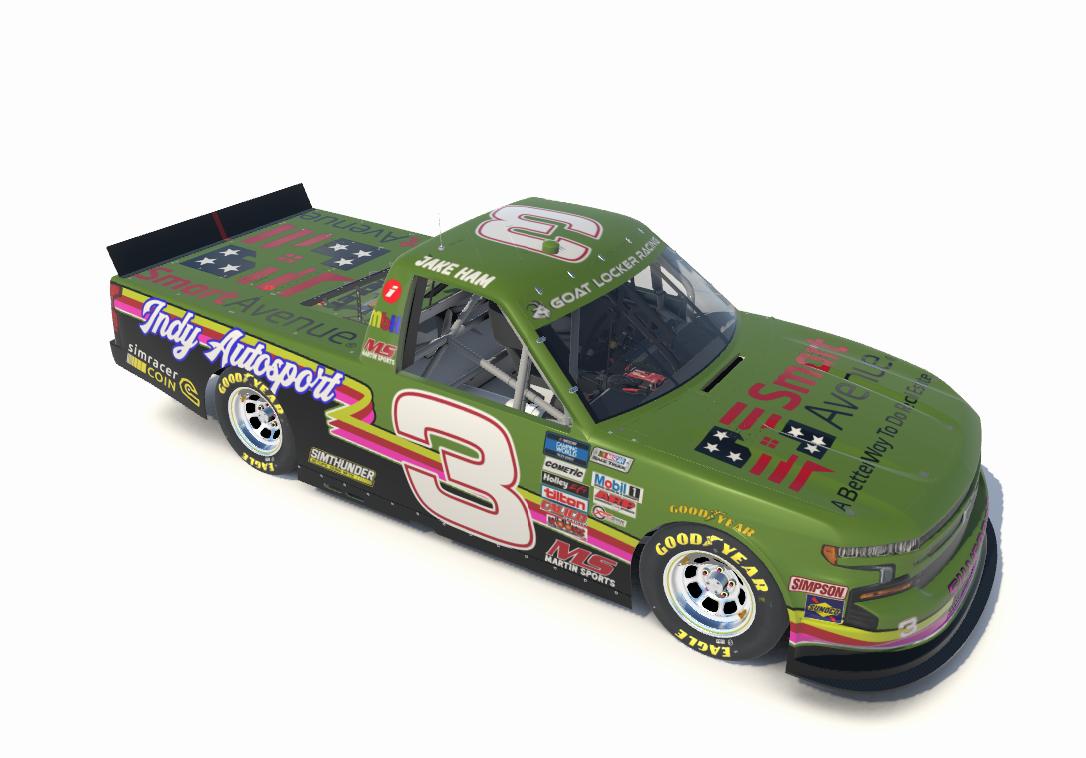 Jake Ham Goat Locker Racing Series S3 by Mike Browning - Trading Paints