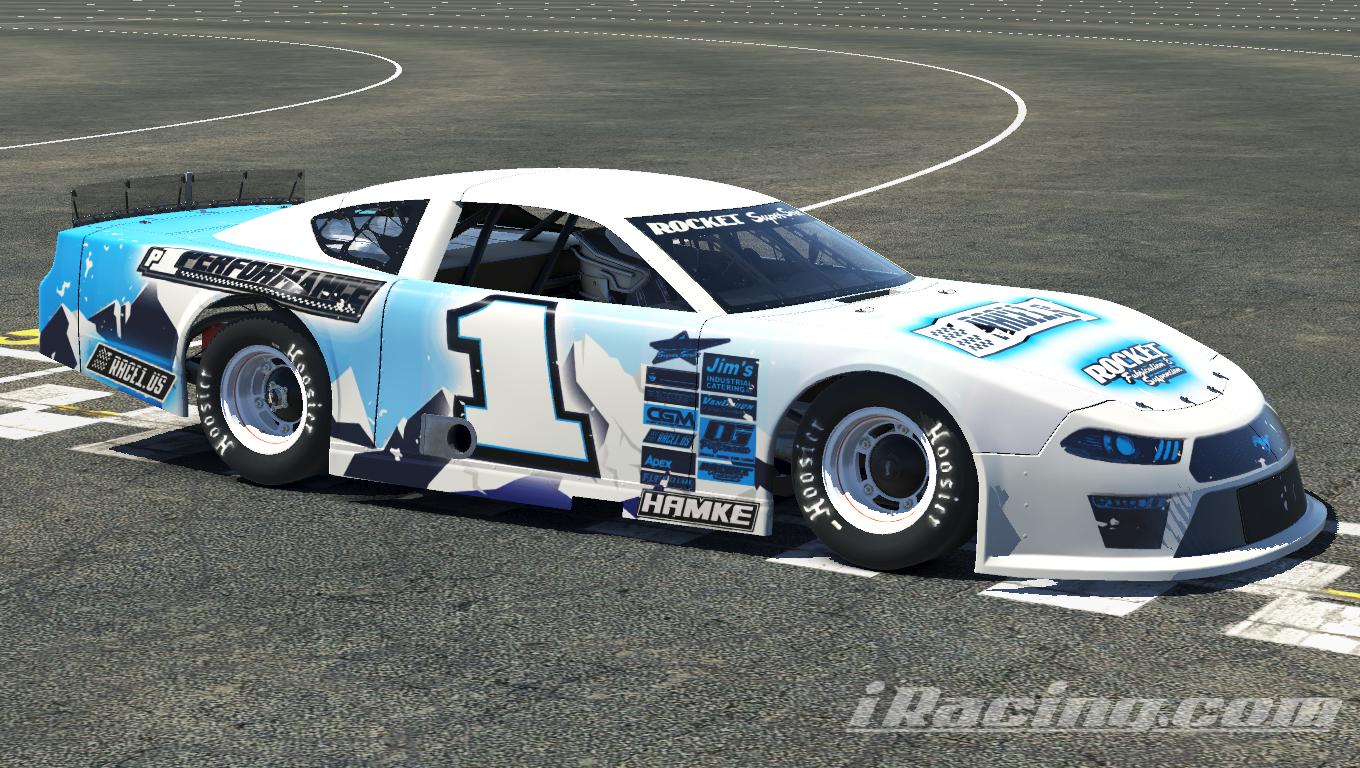 Ryman Cassel - Race1.us Mustang by Mark Welch - Trading Paints