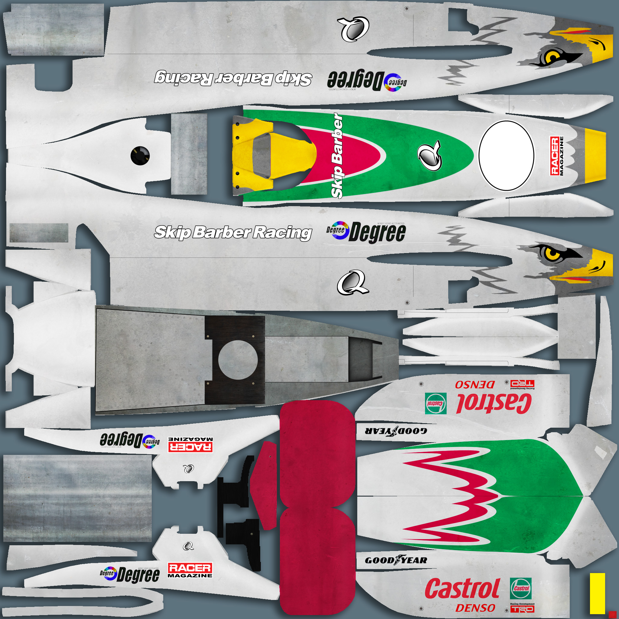 All American Racers CART Livery by Justin S Davis - Trading Paints