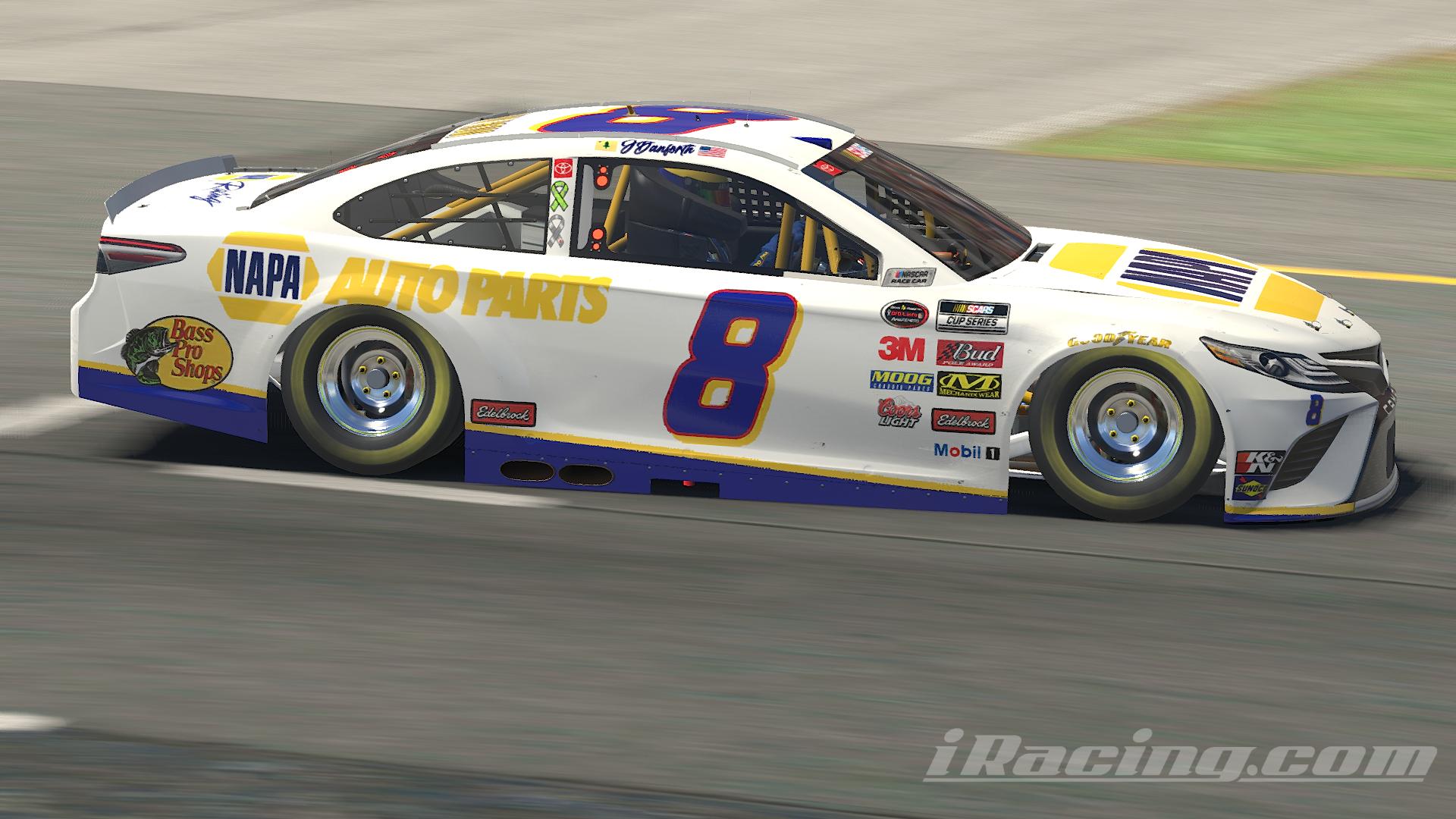 James Danforth Scars #8 Napa Toyota Camry Reverse Scheme by James D ...