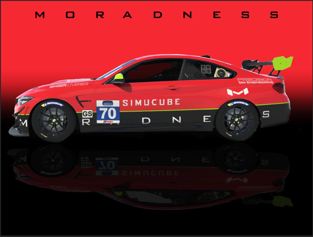 Moradness eStars BMW M4 GT4 by Rick W. - Trading Paints