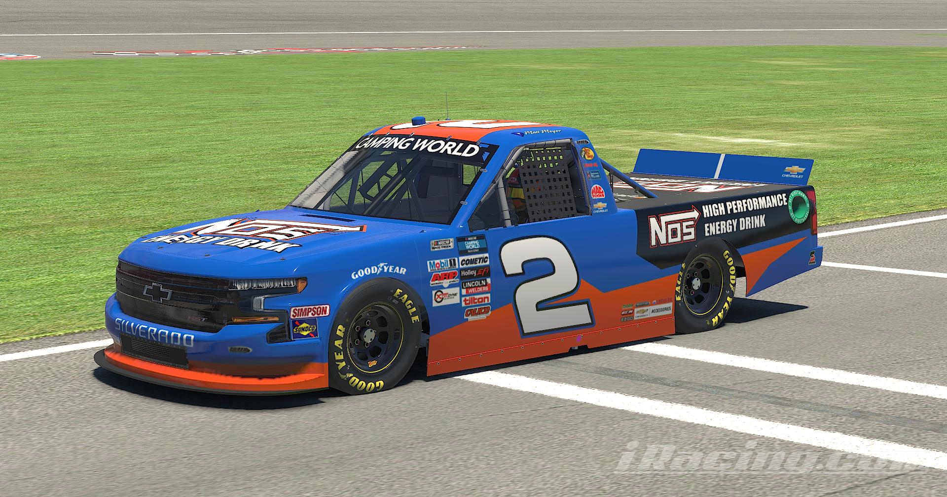 Nos Energy Drink Silverado by Matthew Meyer3 - Trading Paints