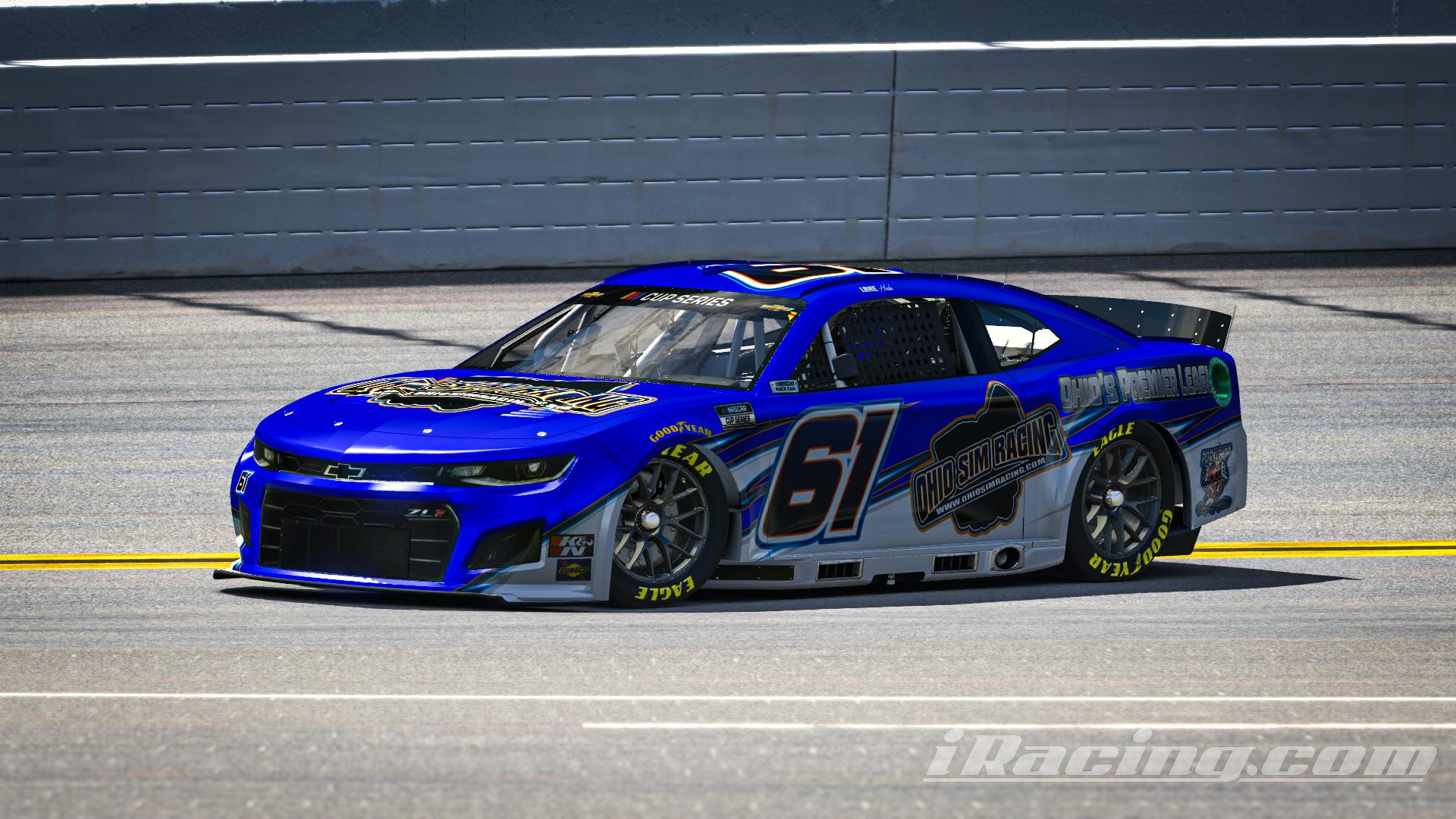 OSR House car blue #61 by Britt Vanmeter - Trading Paints