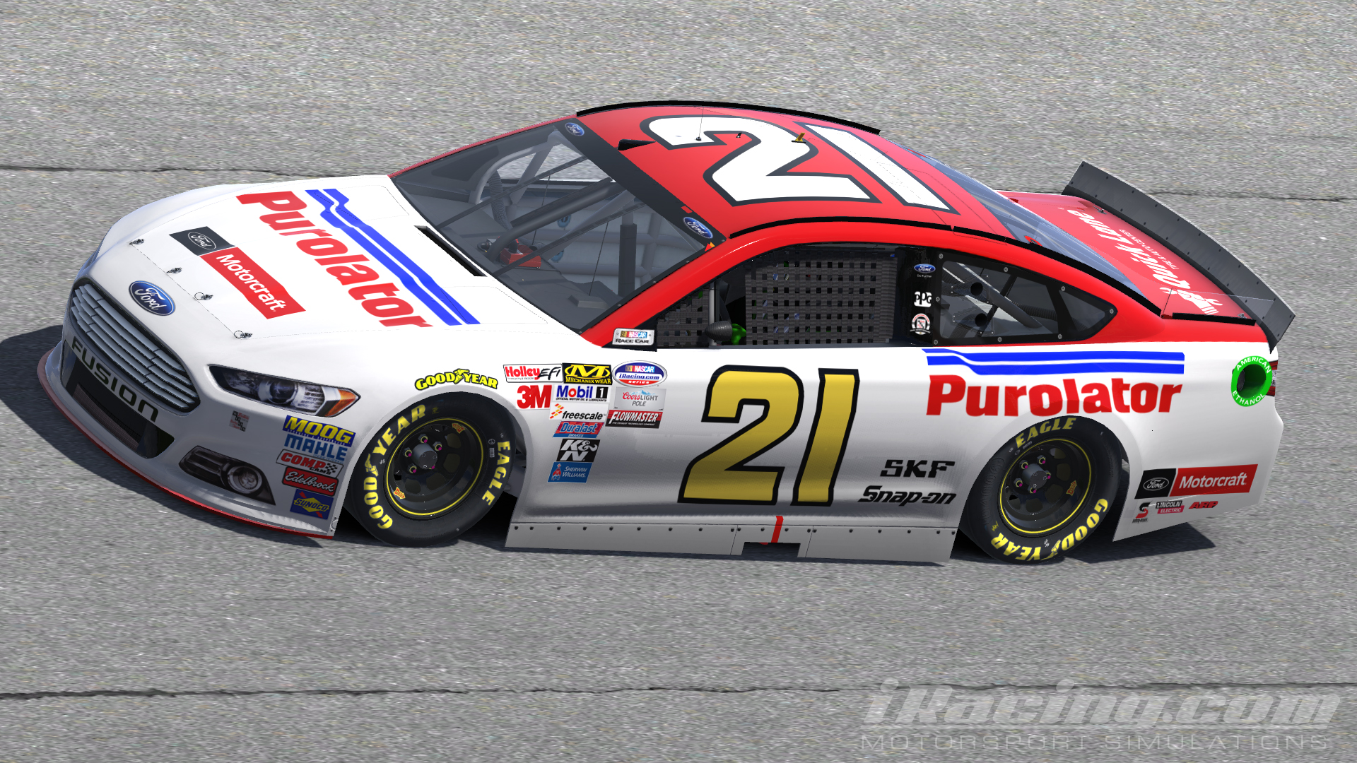 Purolator Throwback by Scott Pierchorowicz - Trading Paints