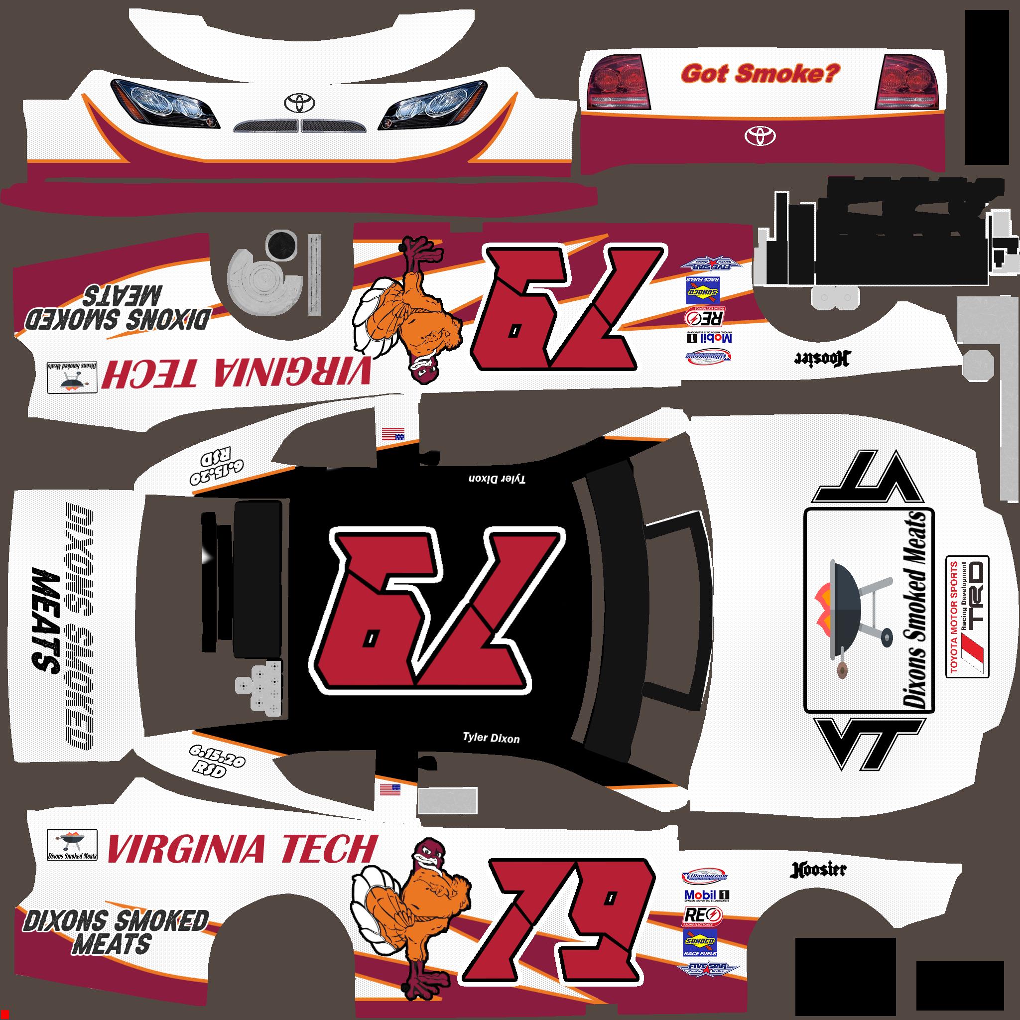 Elliott Sadler Super Late by Tyler Dixon2 - Trading Paints