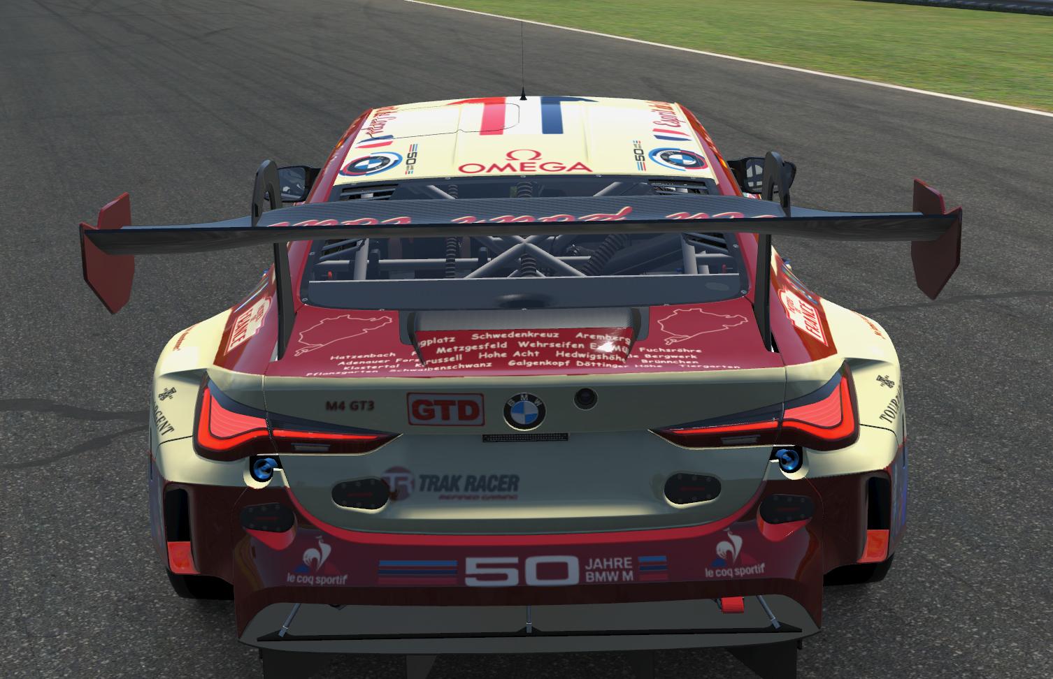 BMW M4 GT3 Daytona 24 2022 with red IMSA numbers by Mike Riedner ...
