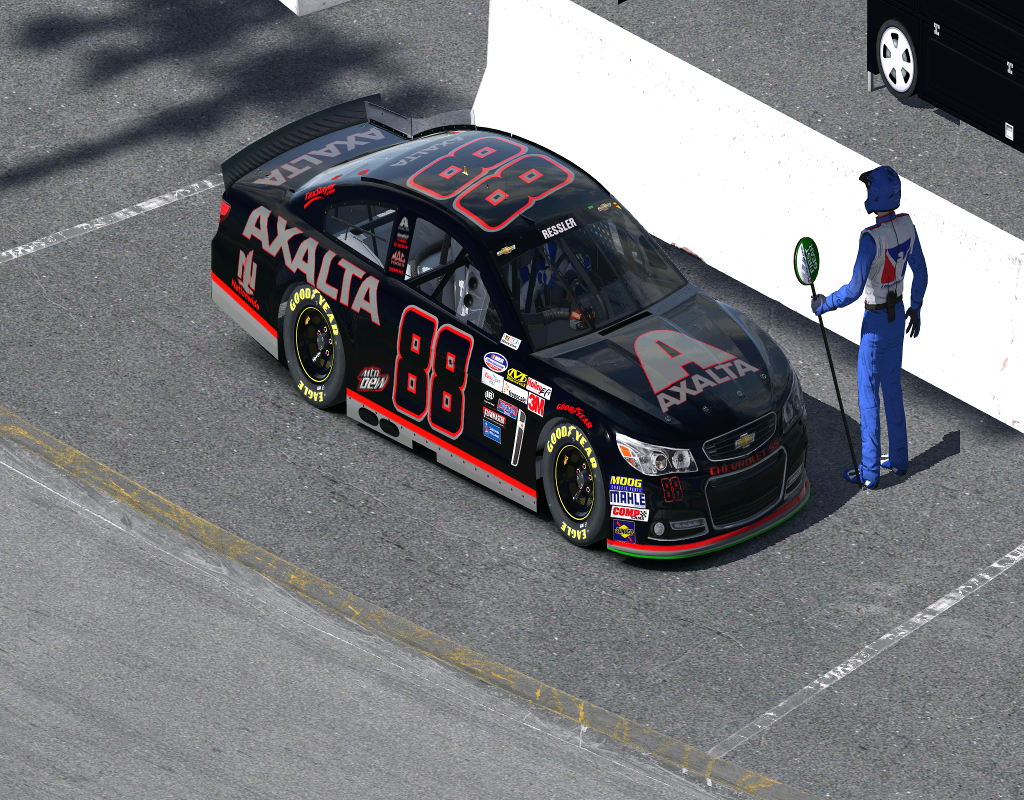 Dale Earnhardt Jr Black Axalta Chevy SS-Gen6 by Todd Ressler - Trading ...