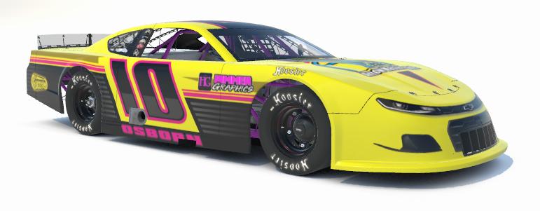 Samantha Osborn Super Late Model w/ Camaro decals by James G. - Trading ...