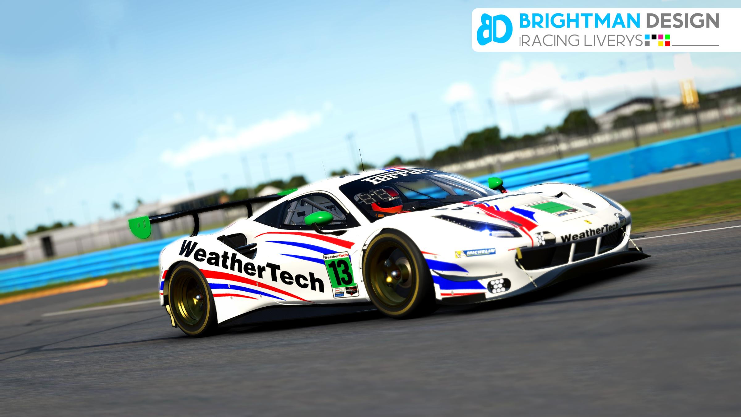 488 GT3 Evo | WeatherTech by Leon H. - Trading Paints