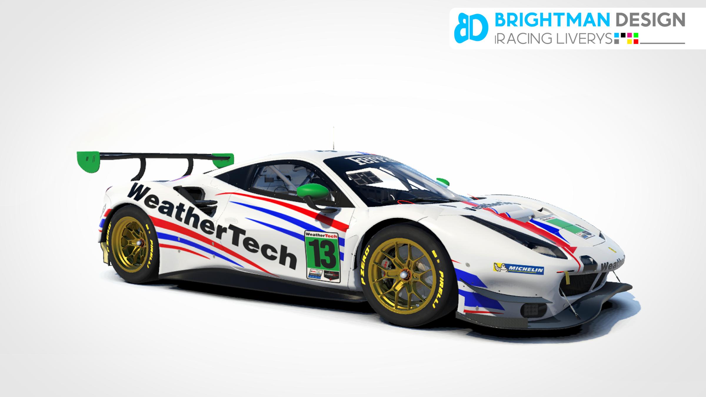 488 GT3 Evo | WeatherTech by Leon H. - Trading Paints