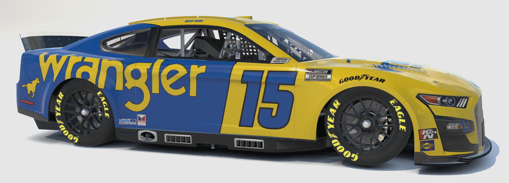 fordmustang2022 Wrangler Jeans 1984 Ricky Rudd Ford #15 by Brian J ...