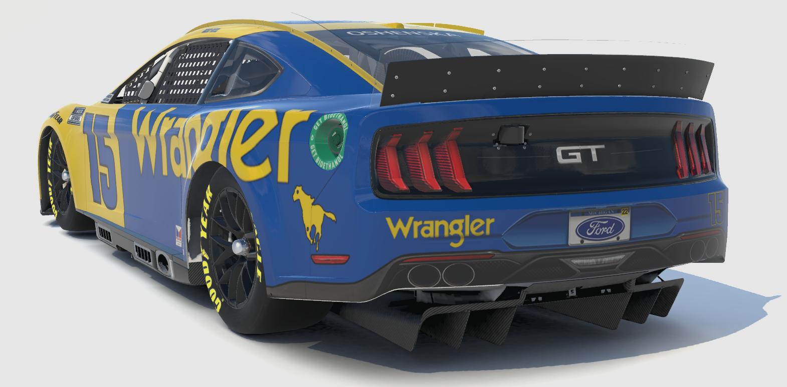 fordmustang2022 Wrangler Jeans 1984 Ricky Rudd Ford #15 by Brian J ...