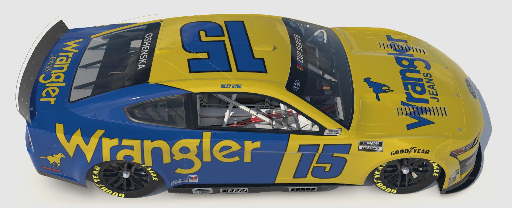 fordmustang2022 Wrangler Jeans 1984 Ricky Rudd Ford #15 by Brian J ...
