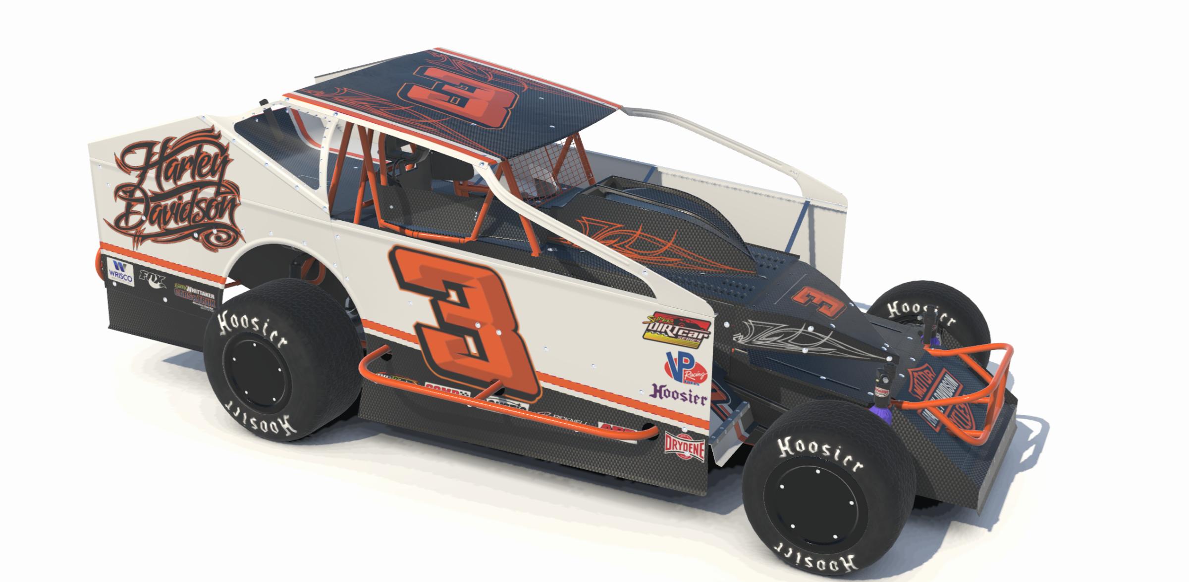 Harley Davidson BBM with custom number by Dean M. - Trading Paints