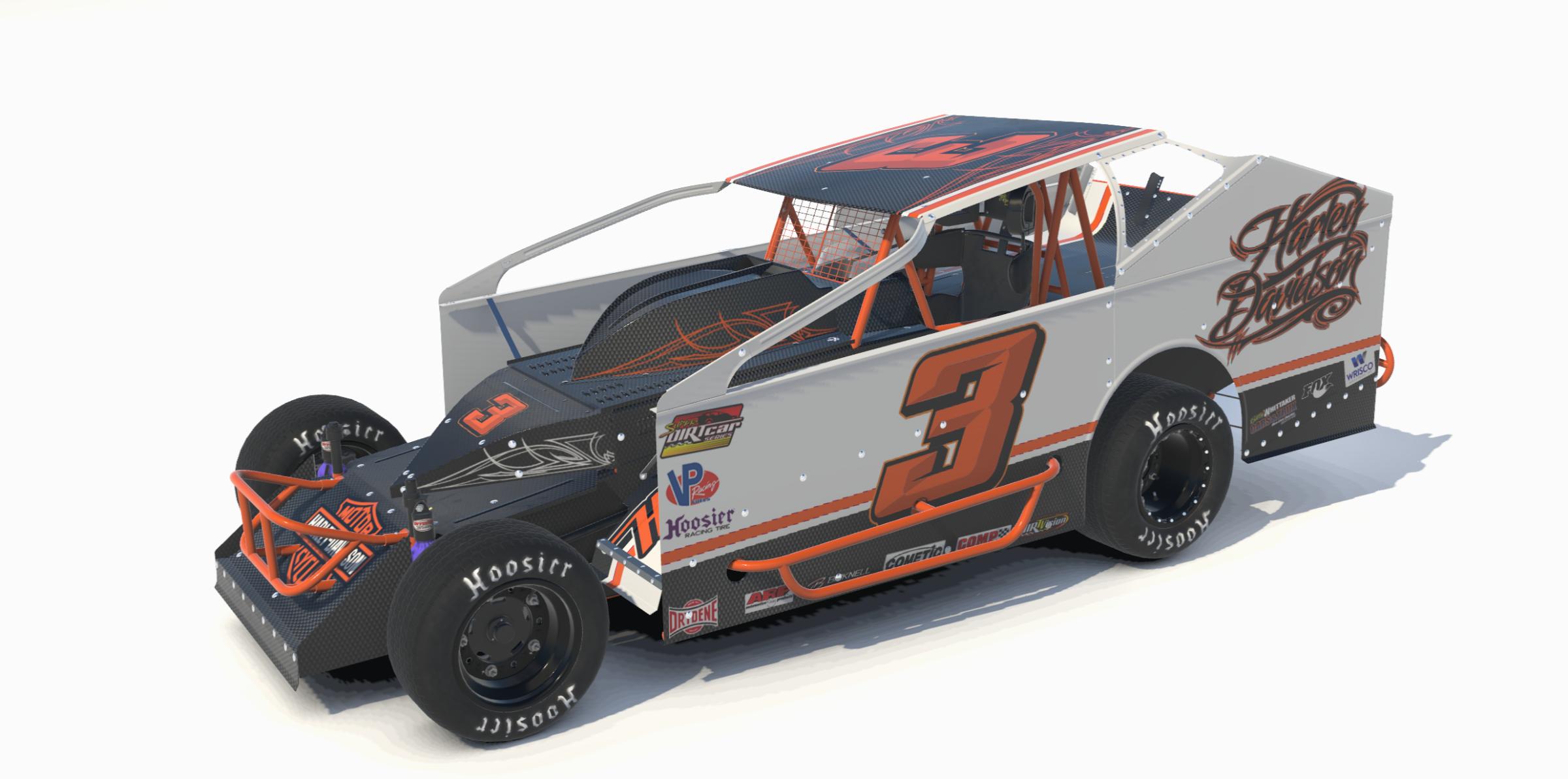 Harley Davidson BBM with custom number by Dean M. - Trading Paints