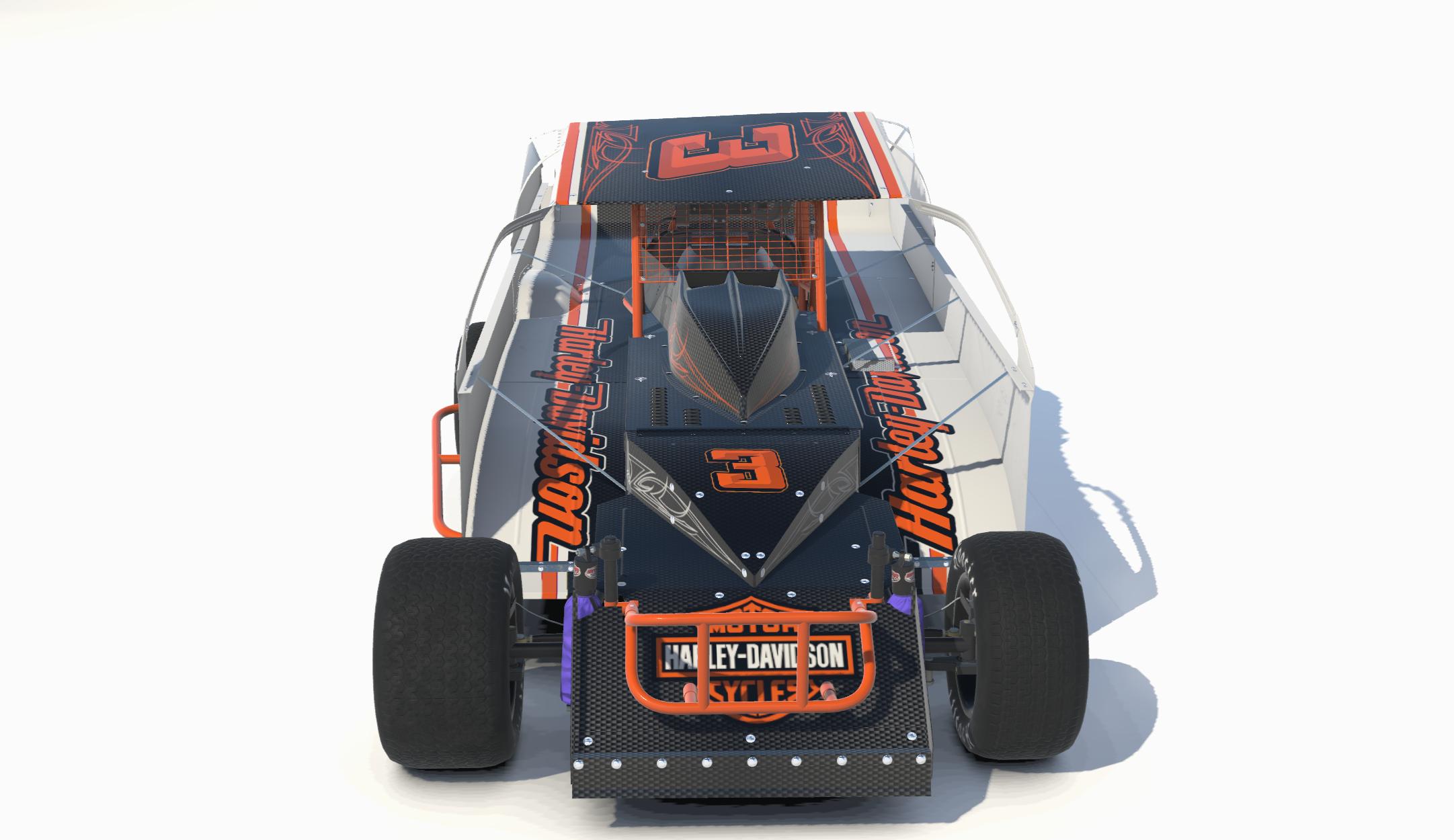 Harley Davidson BBM with custom number by Dean M. - Trading Paints