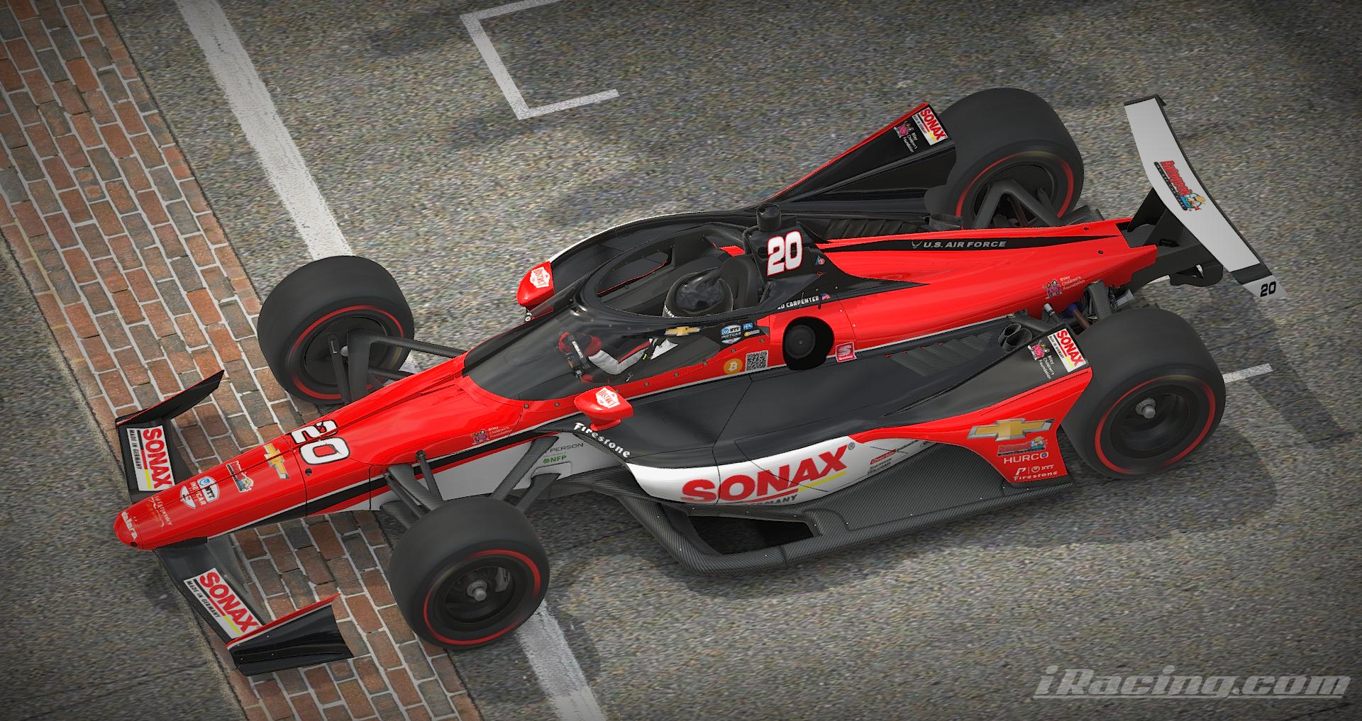 2021 Indy 500 - Ed Carpenter - SONAX Car Care Products INDYCAR by ...