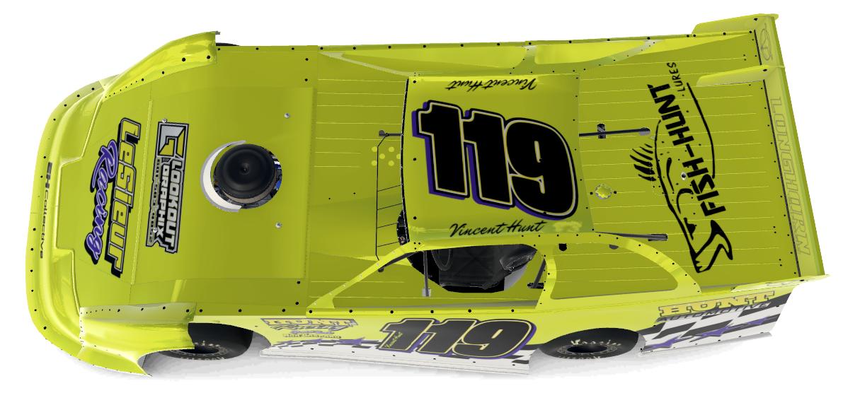 Vincent Hunt #119 - Dirt Late Models - HUNT Racing / HUNT Automotive ...