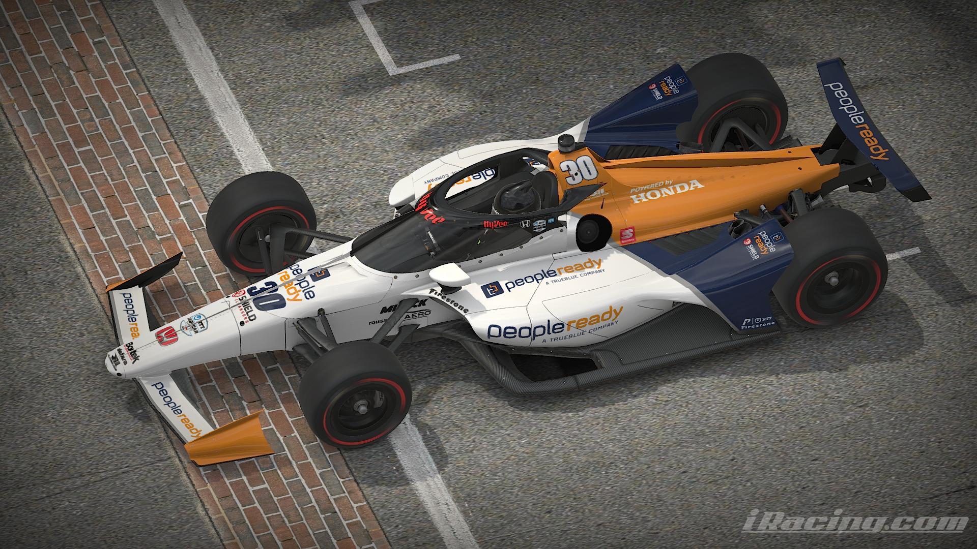 2022 Christian Lundgaard - PeopleReady INDYCAR - Custom Numbers by ...