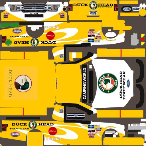 DARRELL WALTRIP DUCK HEAD THEME by Dave S. - Trading Paints