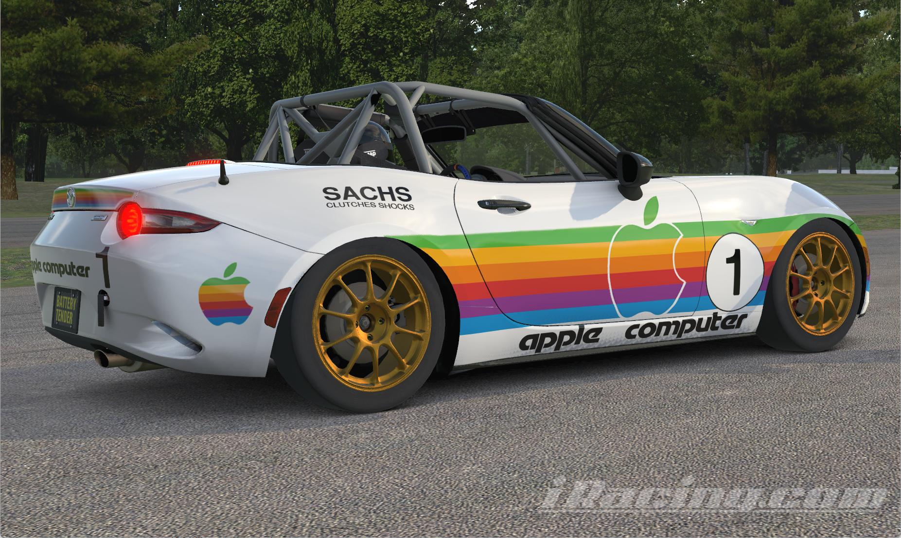 Apple Retro Mazda by Christopher N S. - Trading Paints
