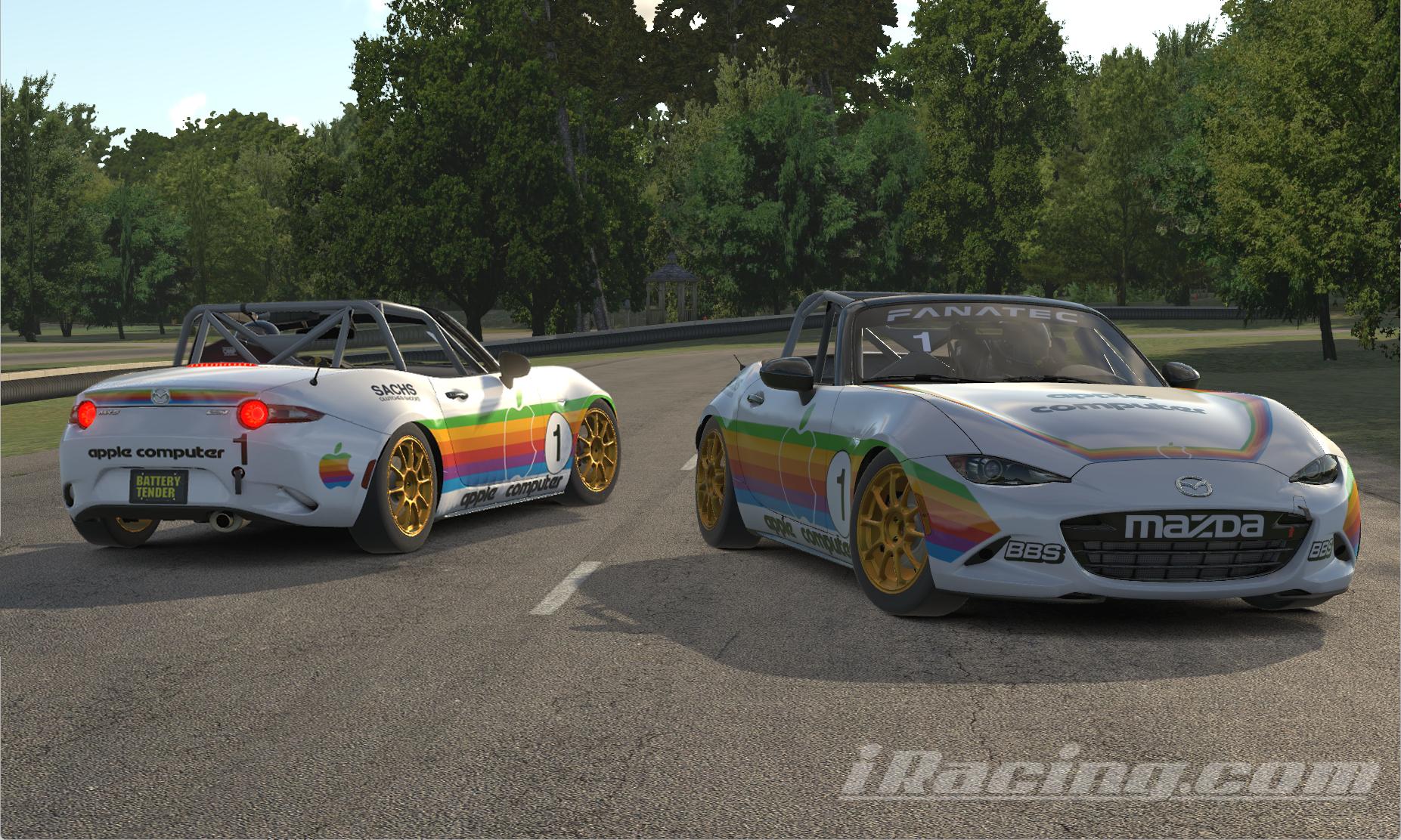 Apple Retro Mazda by Christopher N S. - Trading Paints