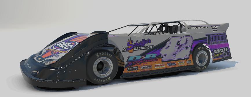 Dirt Late Model 42 by Jason Helton2 - Trading Paints