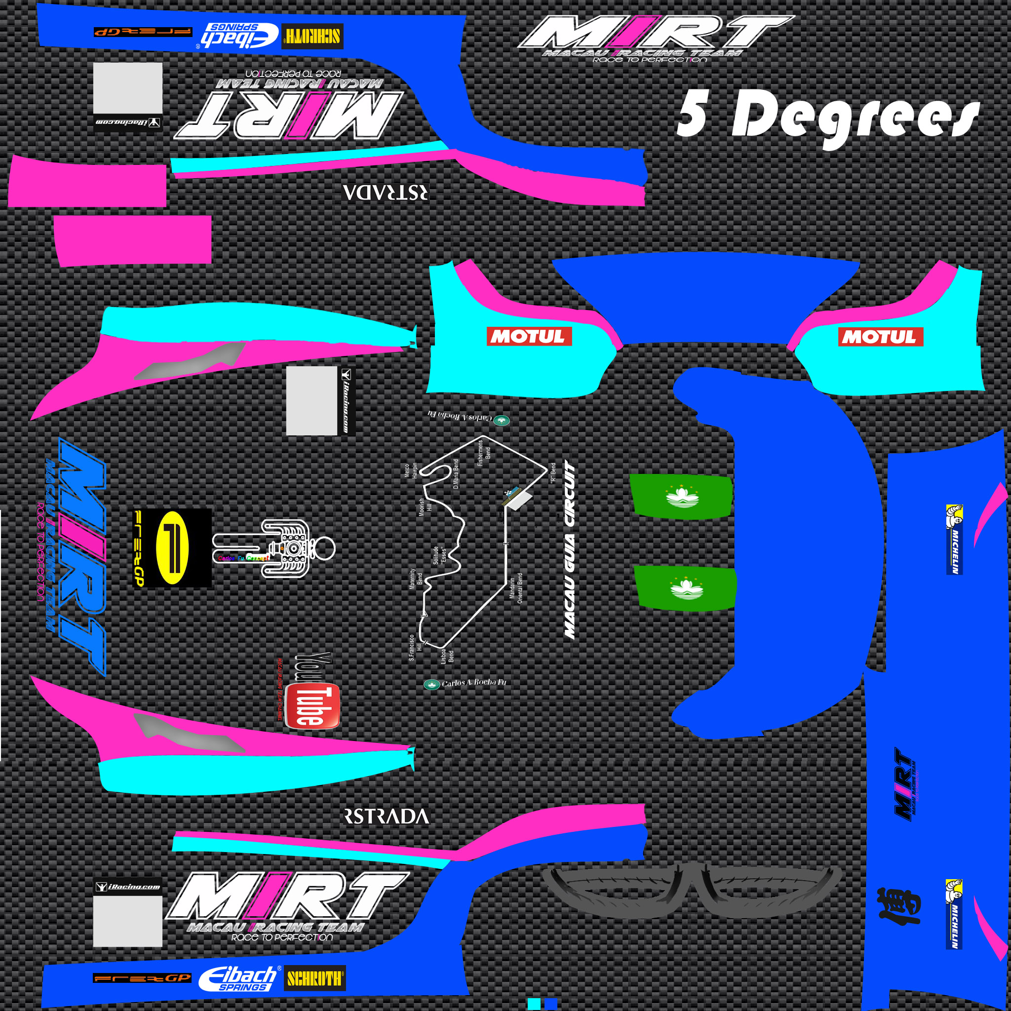 Macau iRacing Team BMW Z4 #36 Carlos Fu by Carlos F. - Trading Paints