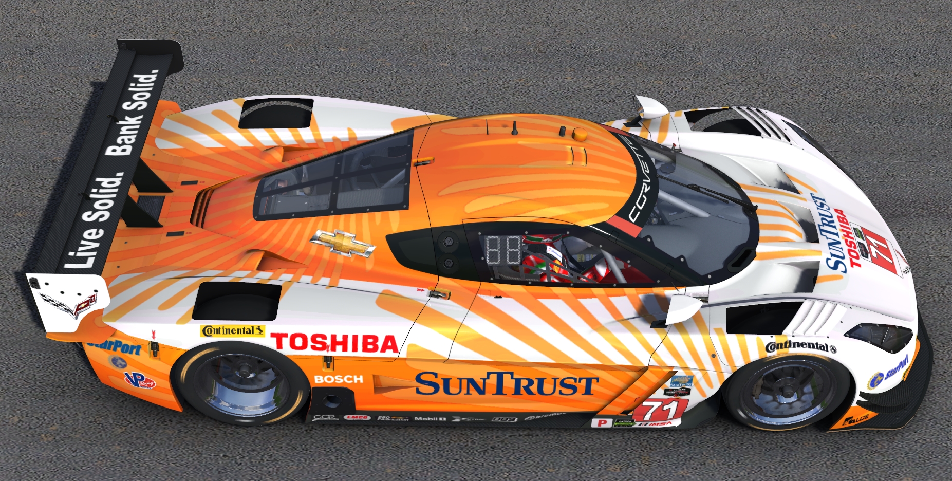 Suntrust C7R DP by John Paquin - Trading Paints