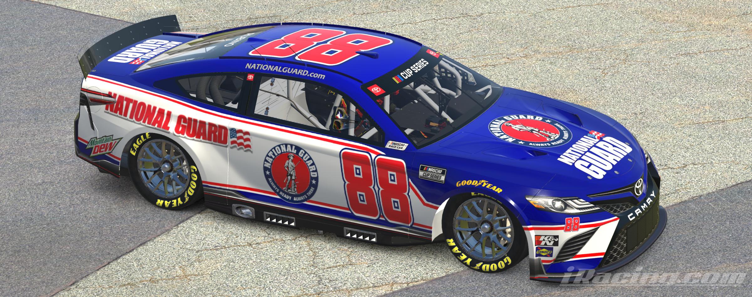 US National Guard Camry by John Rubino - Trading Paints