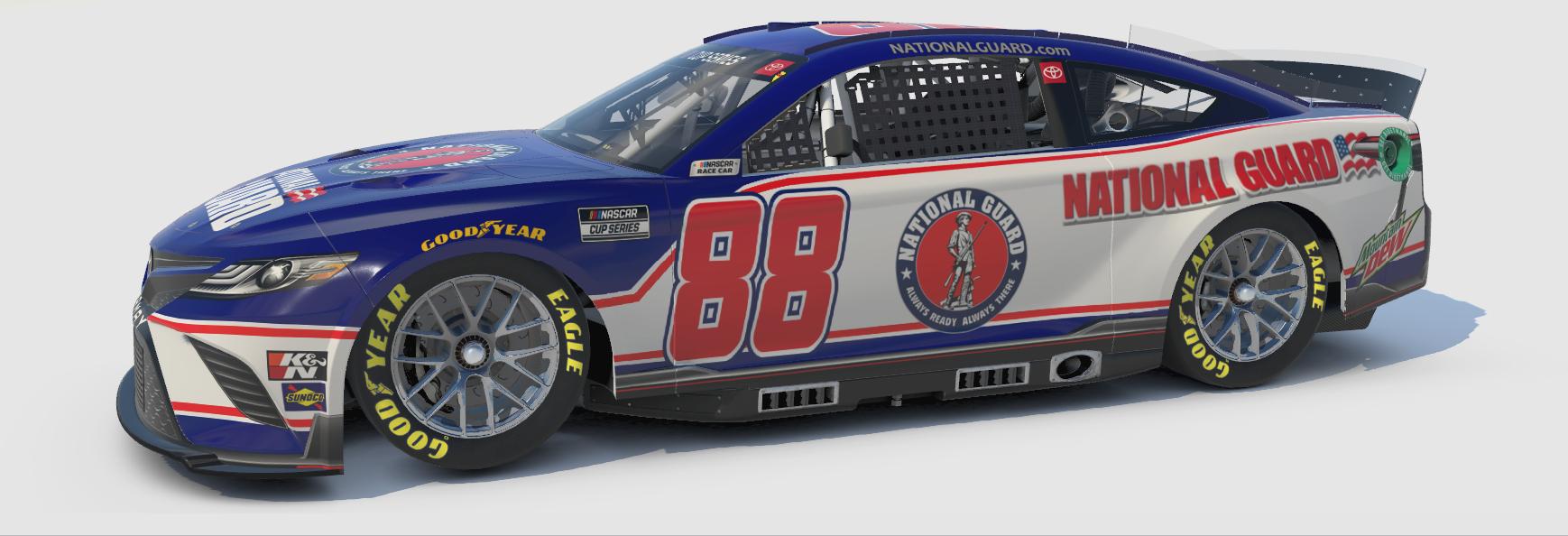US National Guard Camry by John Rubino - Trading Paints