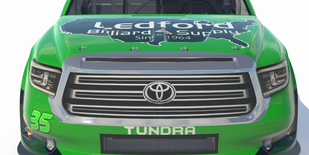 Ledford Billards Toyota Tundra by Gary G. - Trading Paints