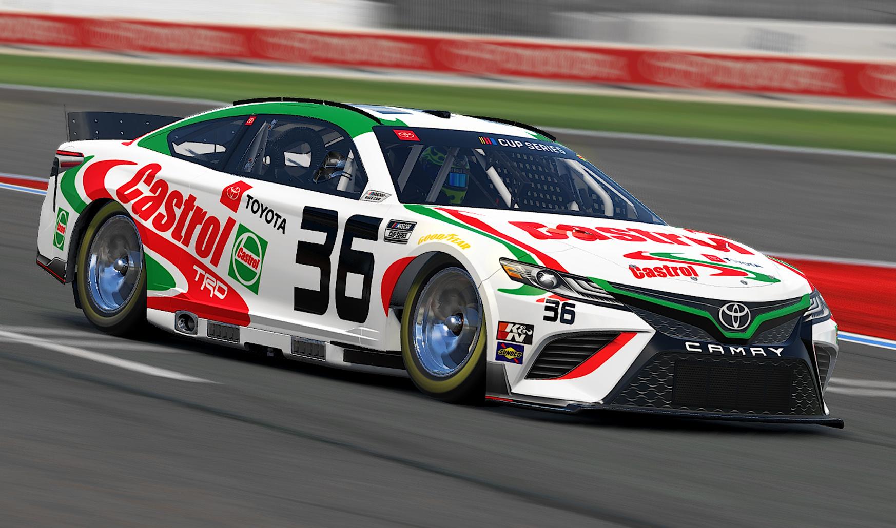 Castrol Toyota 2022 Fictional Throwback (Sim Stamp) by Matt Nunnery ...