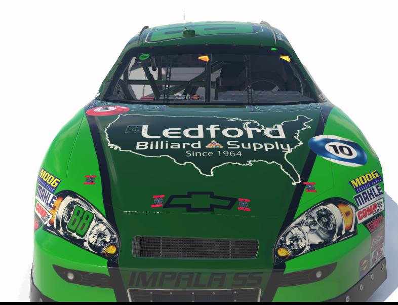 Ledford Billiards Supply ARCA (Sim Stamped) by Gary G. - Trading Paints
