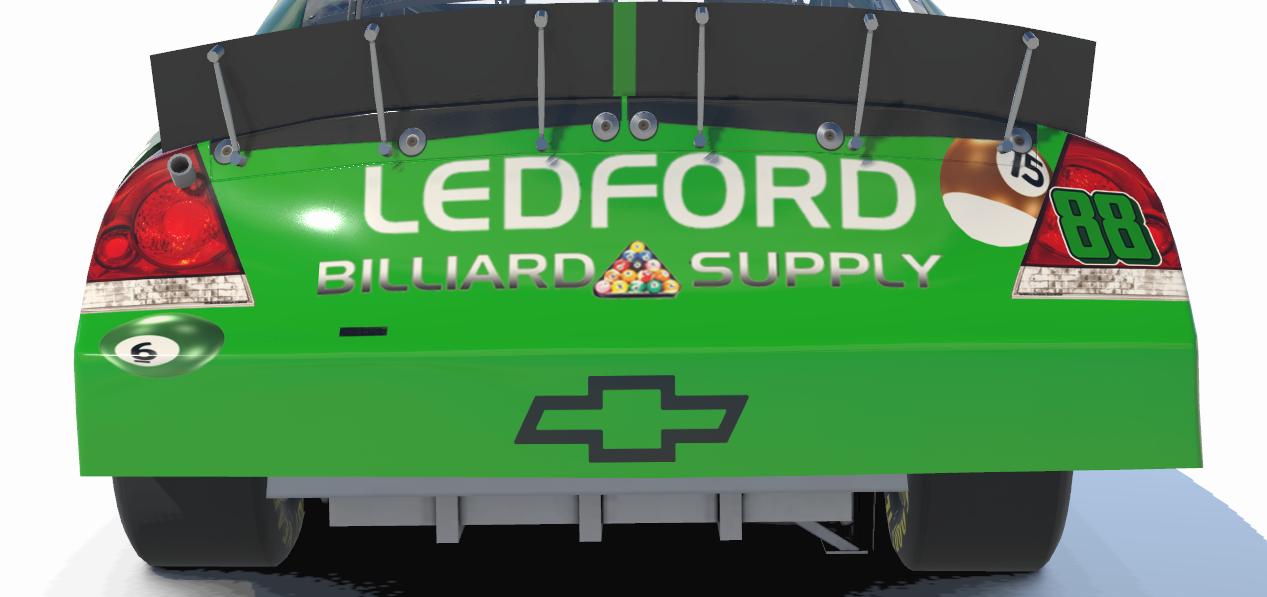 Ledford Billiards Supply ARCA (Sim Stamped) by Gary G. - Trading Paints