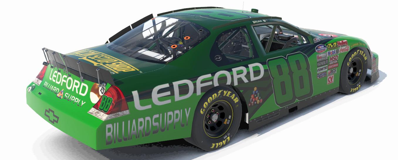 Ledford Billiards Supply ARCA (Sim Stamped) by Gary G. - Trading Paints
