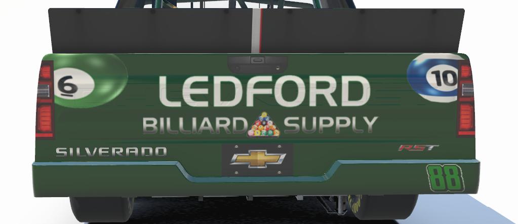 Ledford Billiards Supply Silverado (Sim Stamped) by Gary G. - Trading ...