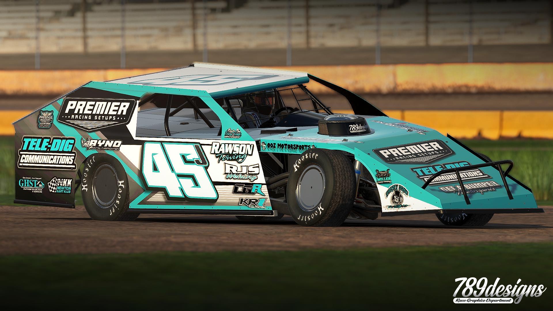 Kyle Jared UMP Modified Premier by Garrett Marshall - Trading Paints