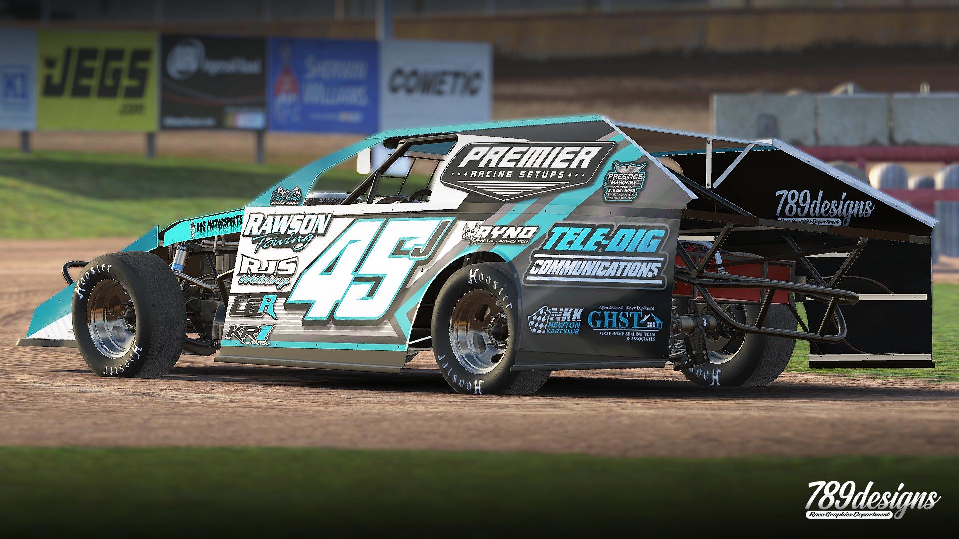 Kyle Jared UMP Modified Premier by Garrett Marshall - Trading Paints