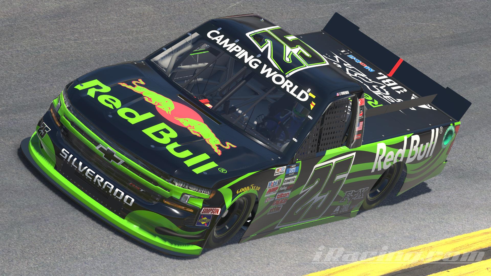 J.J. Rodeman #25 Red Bull JTB Racing Silverado by Travis S. - Trading ...