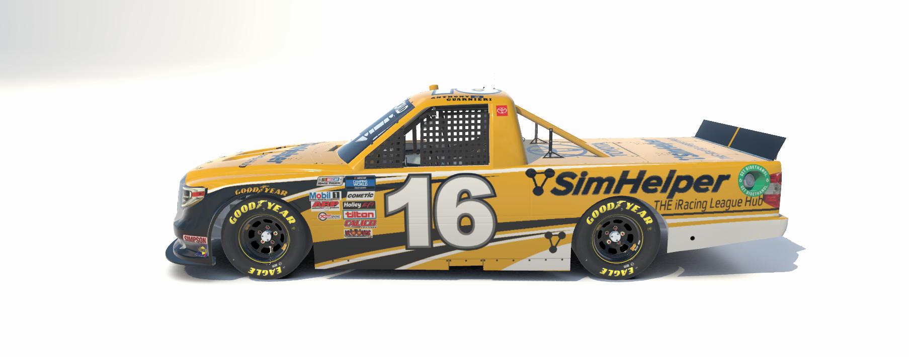 Sim-Helper.com Toyota by Anthony Guarnieri - Trading Paints