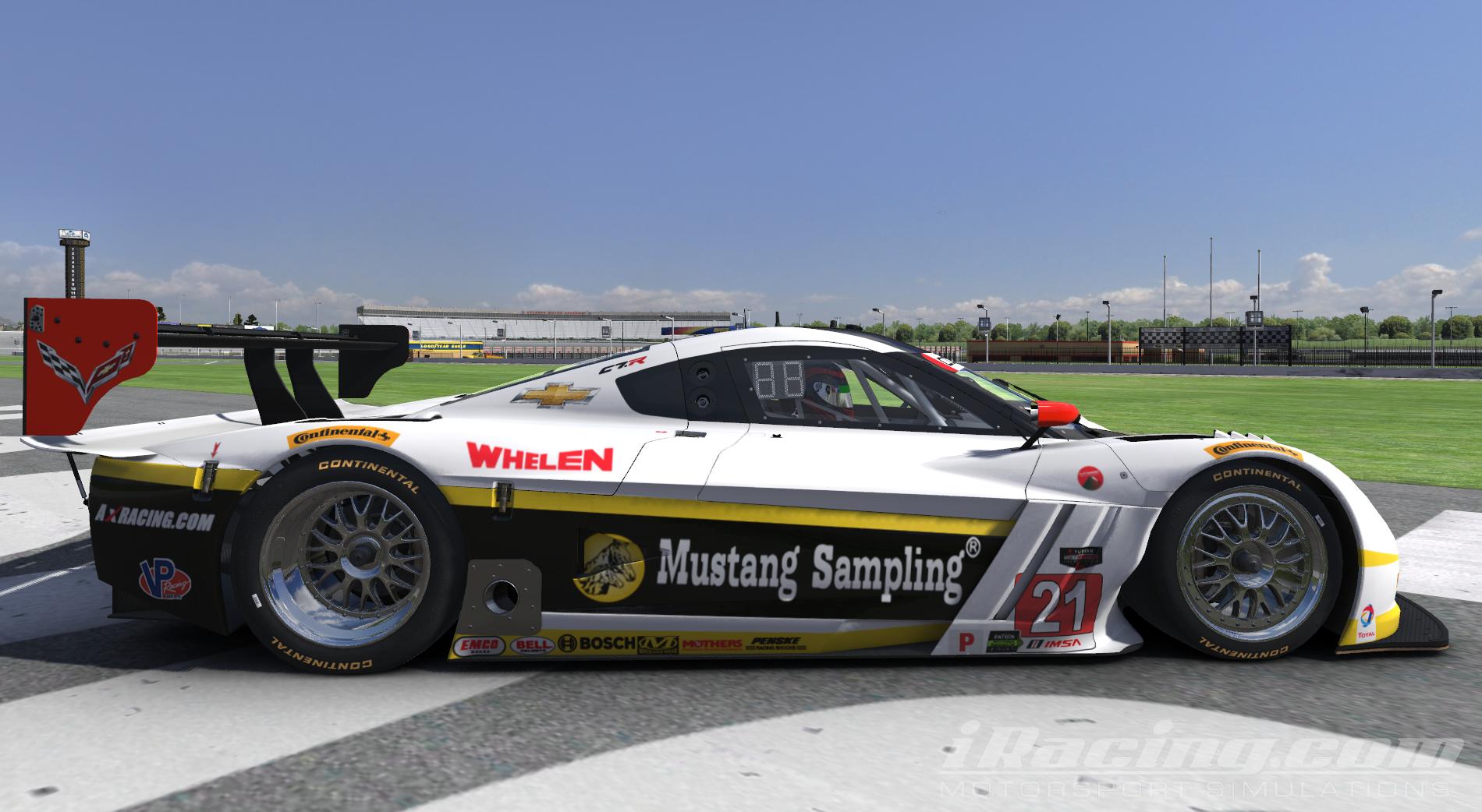 Corvette C7 DP Mustang Sampling Scheme by Matt Ballard - Trading Paints