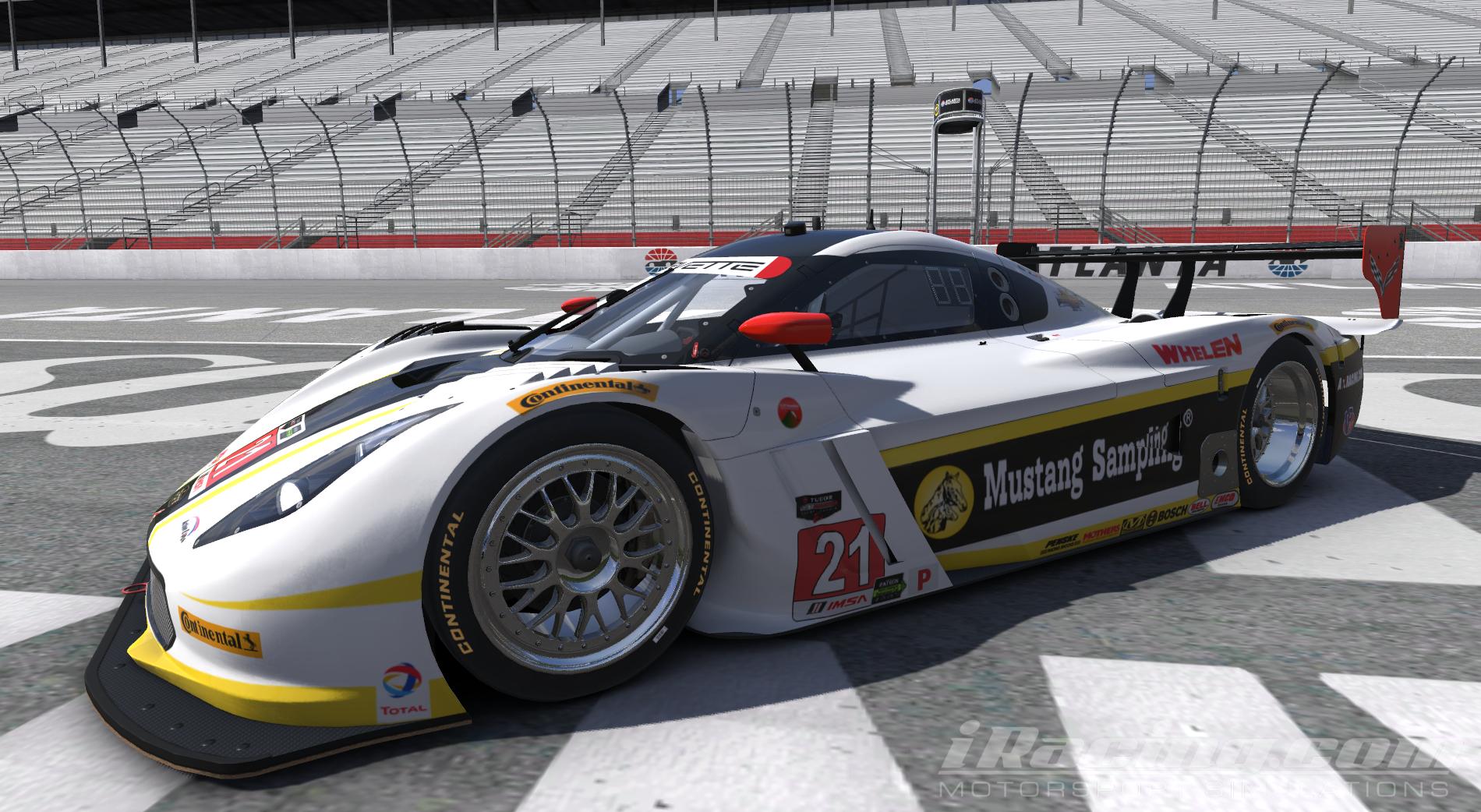 Corvette C7 DP Mustang Sampling Scheme by Matt Ballard - Trading Paints