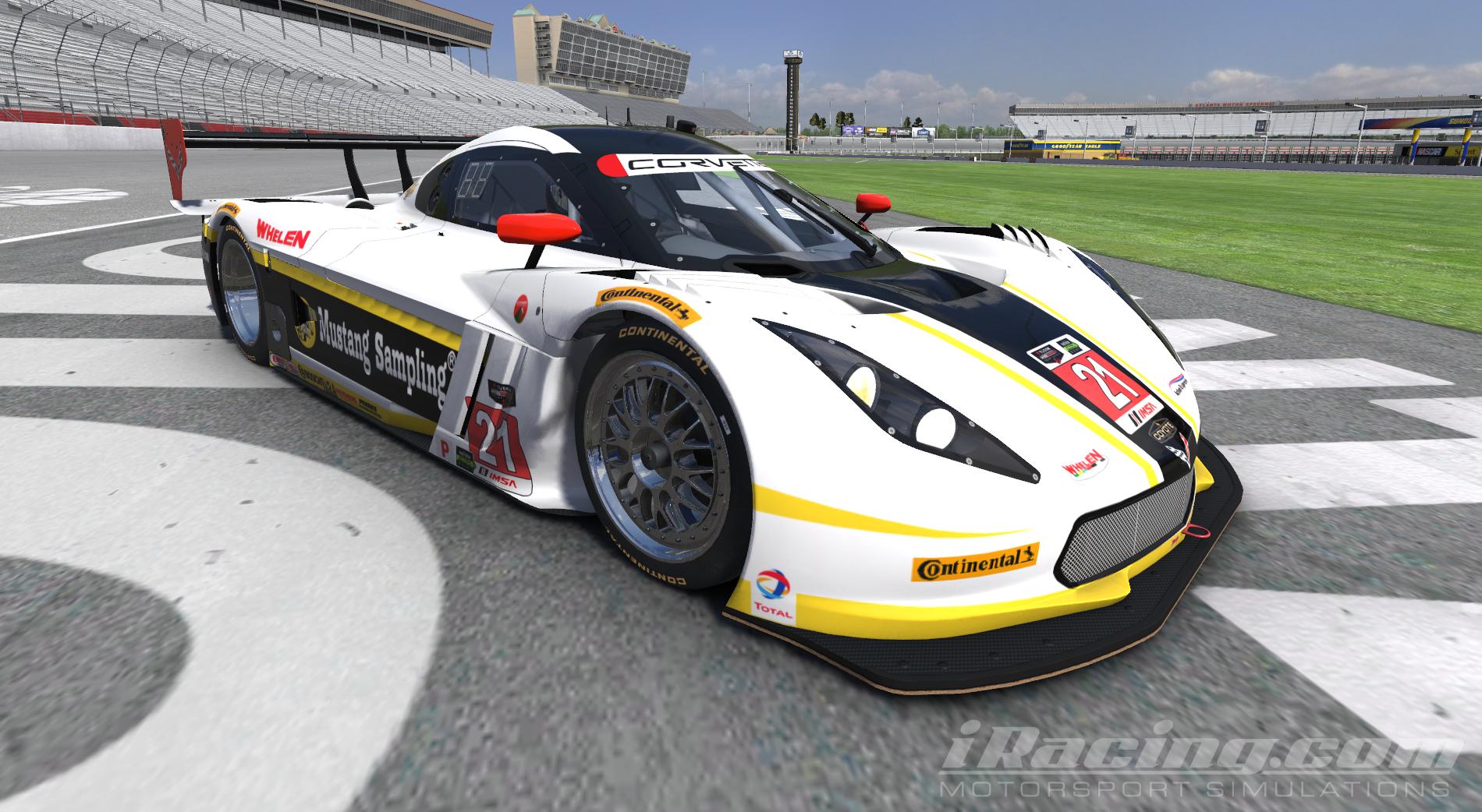 Corvette C7 DP Mustang Sampling Scheme by Matt Ballard - Trading Paints